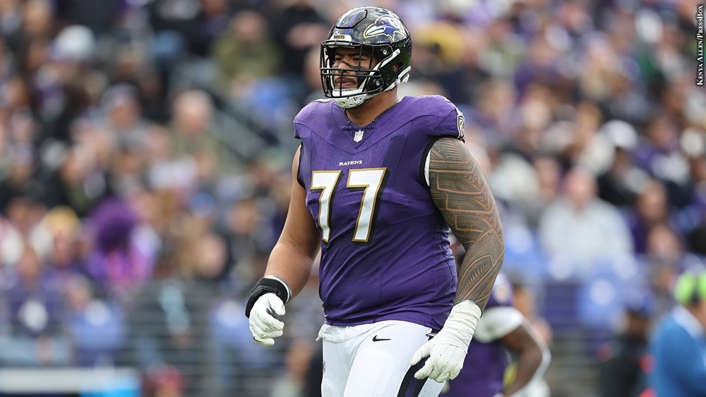 Daniel Faalele And A Lack Of Pass Rush Clearly Cost Ravens Against ...